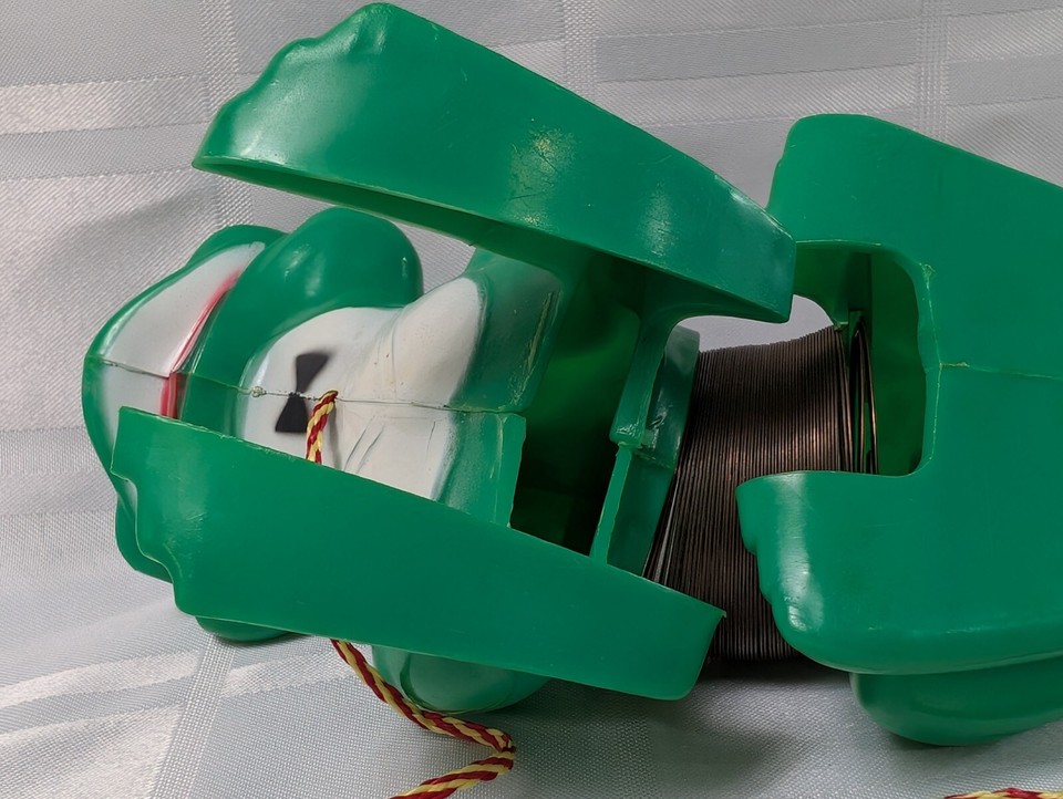 1950'S 1960'S SLINKY FROG PULL TOY VINTAGE KIDS COLLECTOR PLAY RETRO | eBay