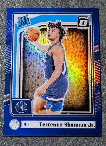 Terrence Shannon Jr 2024-25 Panini Donruss 15/49 Blue Silver Rated ...