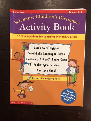 Scholastic's Children's Dictionary Activity Book : 15 Fun Activities ...