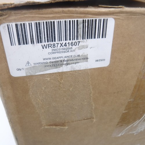 Genuine OEM GE Refrigerator Compressor WR87X41607 115V-127V 1PH LRa 11A ...