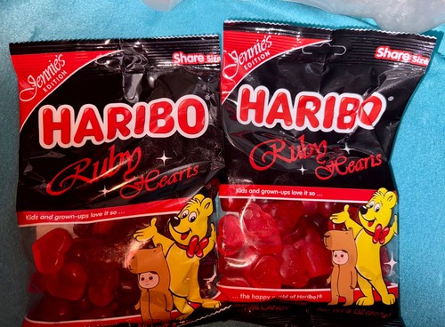 *NEW* 2x Haribo Jennie Ruby Hearts Jennie’s Edition 8oz Bags - Limited ...