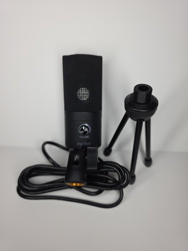 FIFINE USB Condenser Microphone with stand Black K669B | eBay