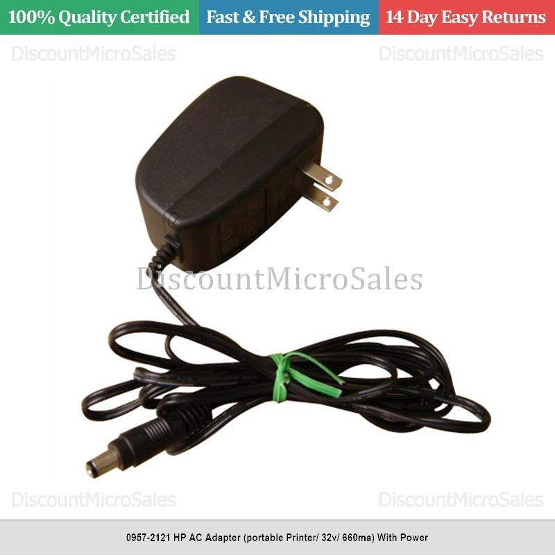 0957-2121 HP AC Adapter (portable Printer/ 32v/ 660ma) With Power | eBay