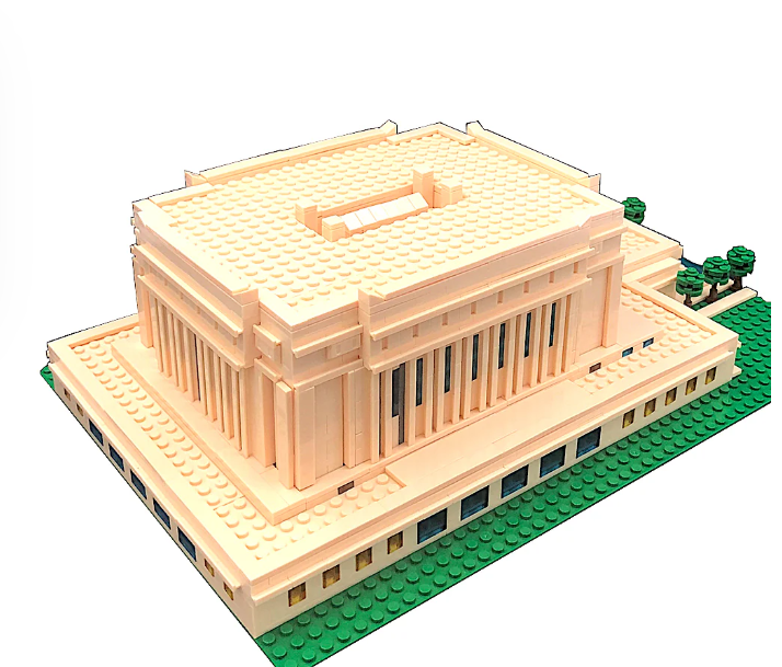 Brick’em Young Mesa Temple Building Block Set – LDS Temple Model | eBay