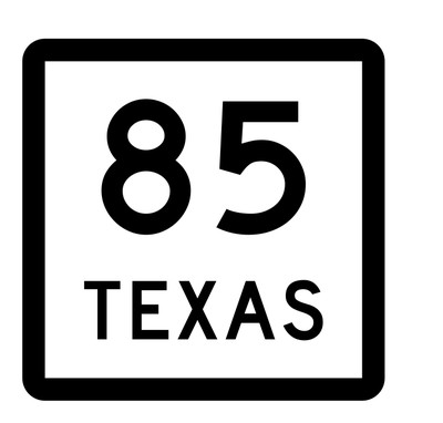 Texas State Highway 85 Sticker Decal R2386 Highway Sign | eBay