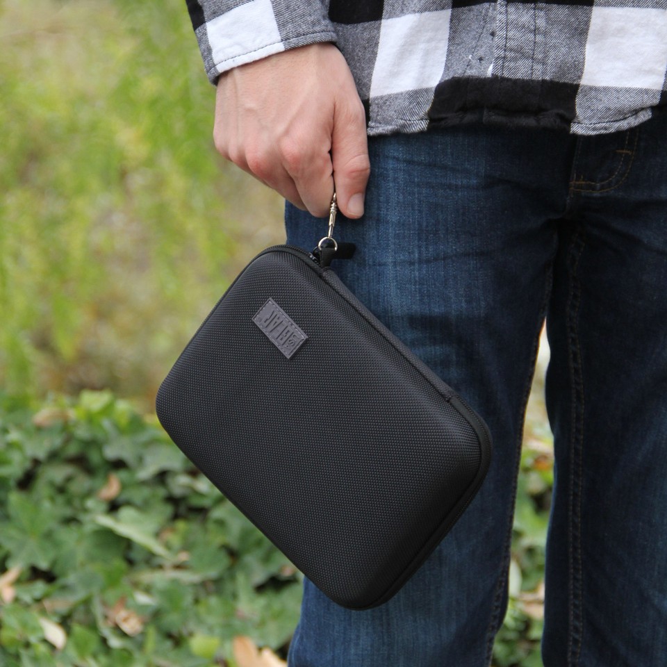 USA GEAR Protective Hard Shell Electronics Carrying Case with Accessory ...