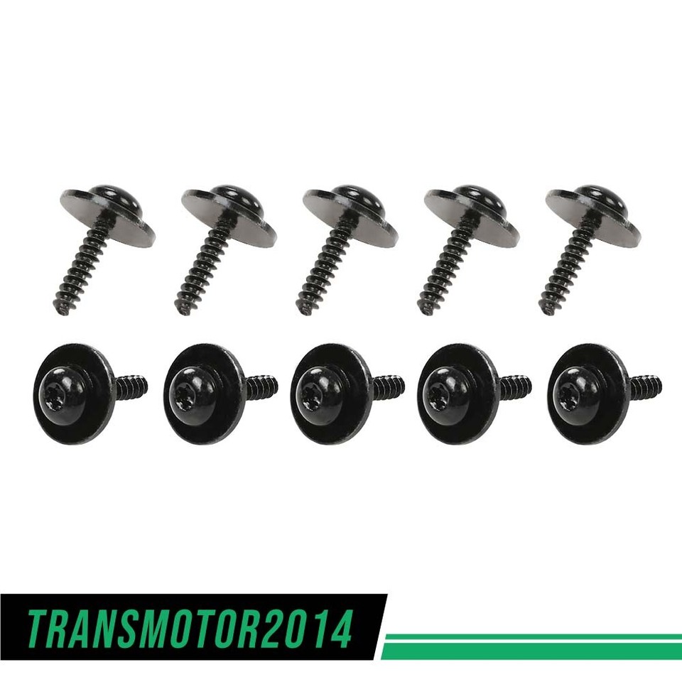 10Pcs Fender Liner Bolts Fit for 2008-2021 GM Torx Pan Head Screw ...