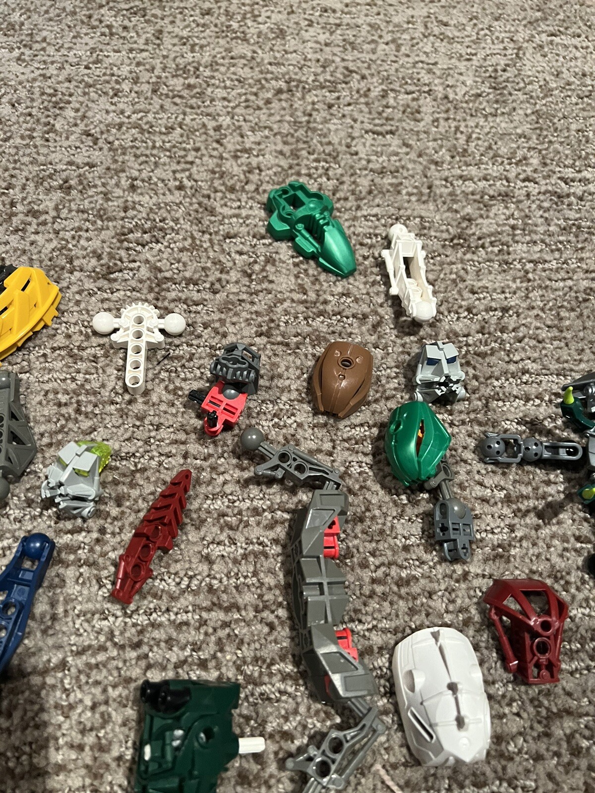Lego Bionicle Building Pieces Parts & Weapons Lot | eBay