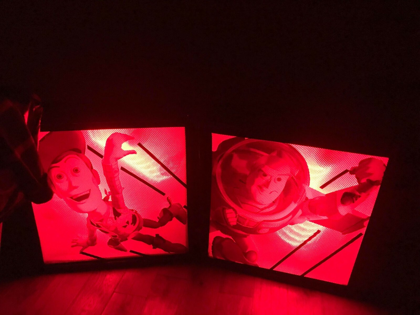 Vintage Disco Light Boxes x 2 Toy Story | eBay UK