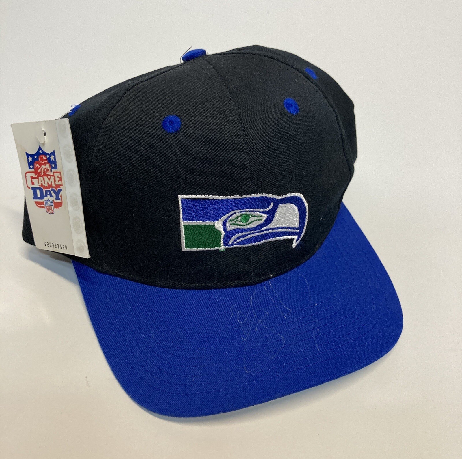 vintage snapback hat Seattle Seahawks Deadstock Logo 7 - Gem