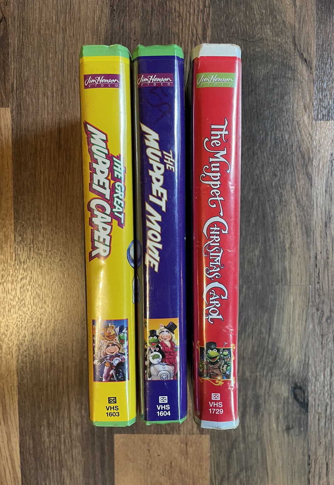 The Muppets VHS Lot Great Muppet Caper | Grelly USA