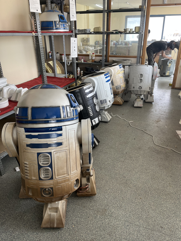 DIY Kit V4.2 Unpainted R2-D2 Life Size Collectible – Full Remote ...