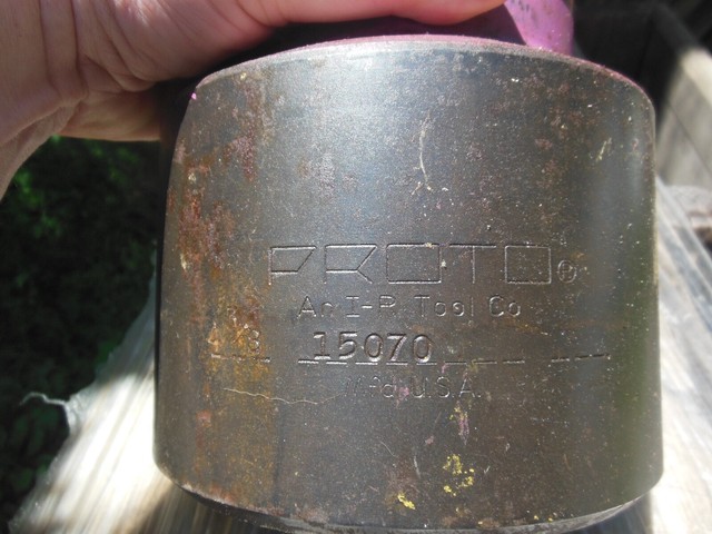 Proto 15070 4-3/8" impact socket 1-1/2" drive 6pt for sale online | eBay