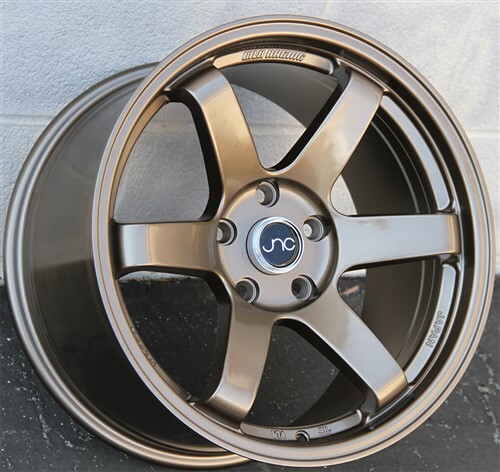 JNC WHEELS JNC014 17x8.25 4x100/114.3 +32 GLOSS BRONZE SET OF 4 | eBay