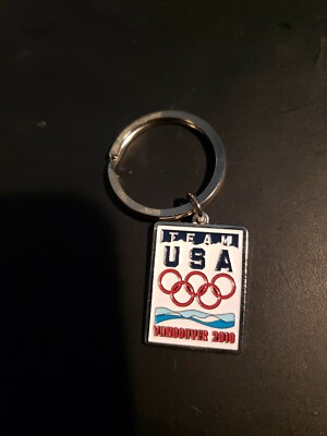 Vancouver 2010 Winter Olympics Metal Key Chain/Ring Team USA Skiing ...
