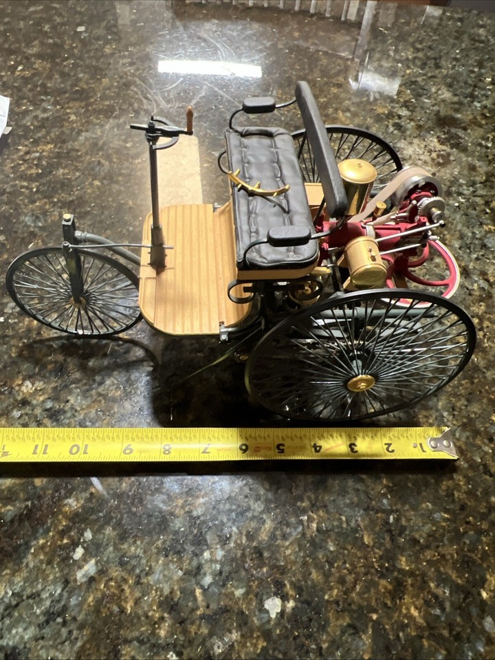 Franklin Mint 1/8 Scale Diecast 1886 Mercedes Benz Patent Motorwagen ...