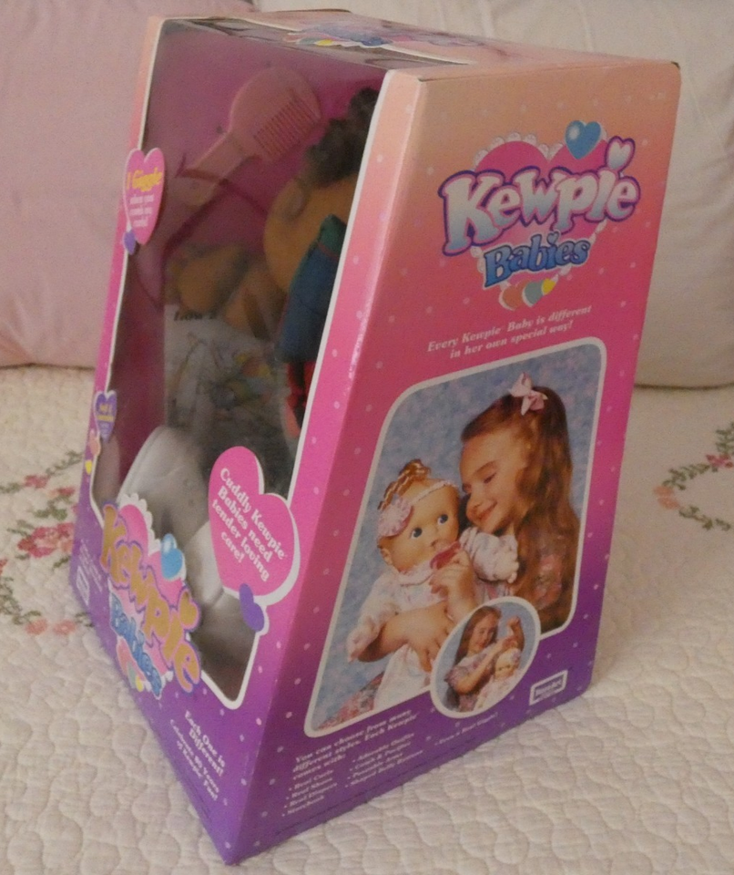 Lot of 2 Rose Art Kewpie Baby Giggles when you comb her curls - MIB ...