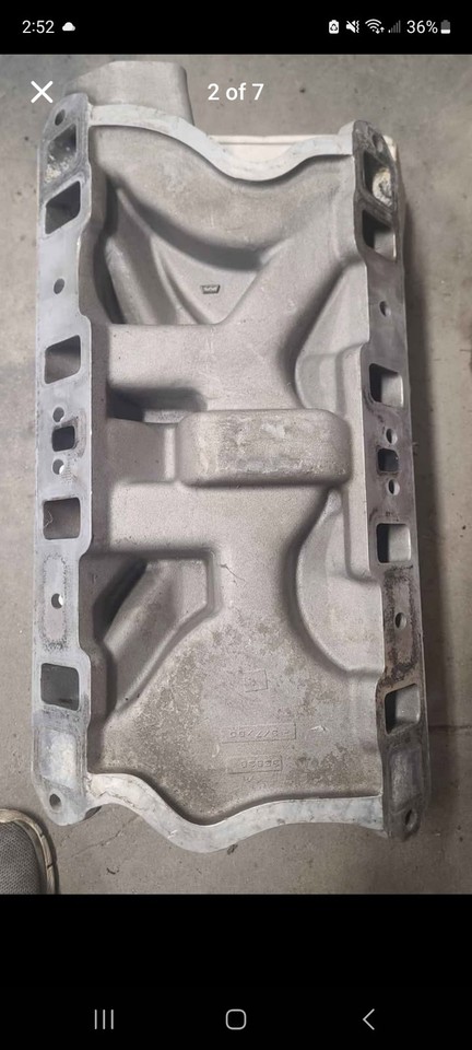 Weiand Ford 351W Windsor Dual Plane PORTED AND PORT MATCHED Aluminum ...