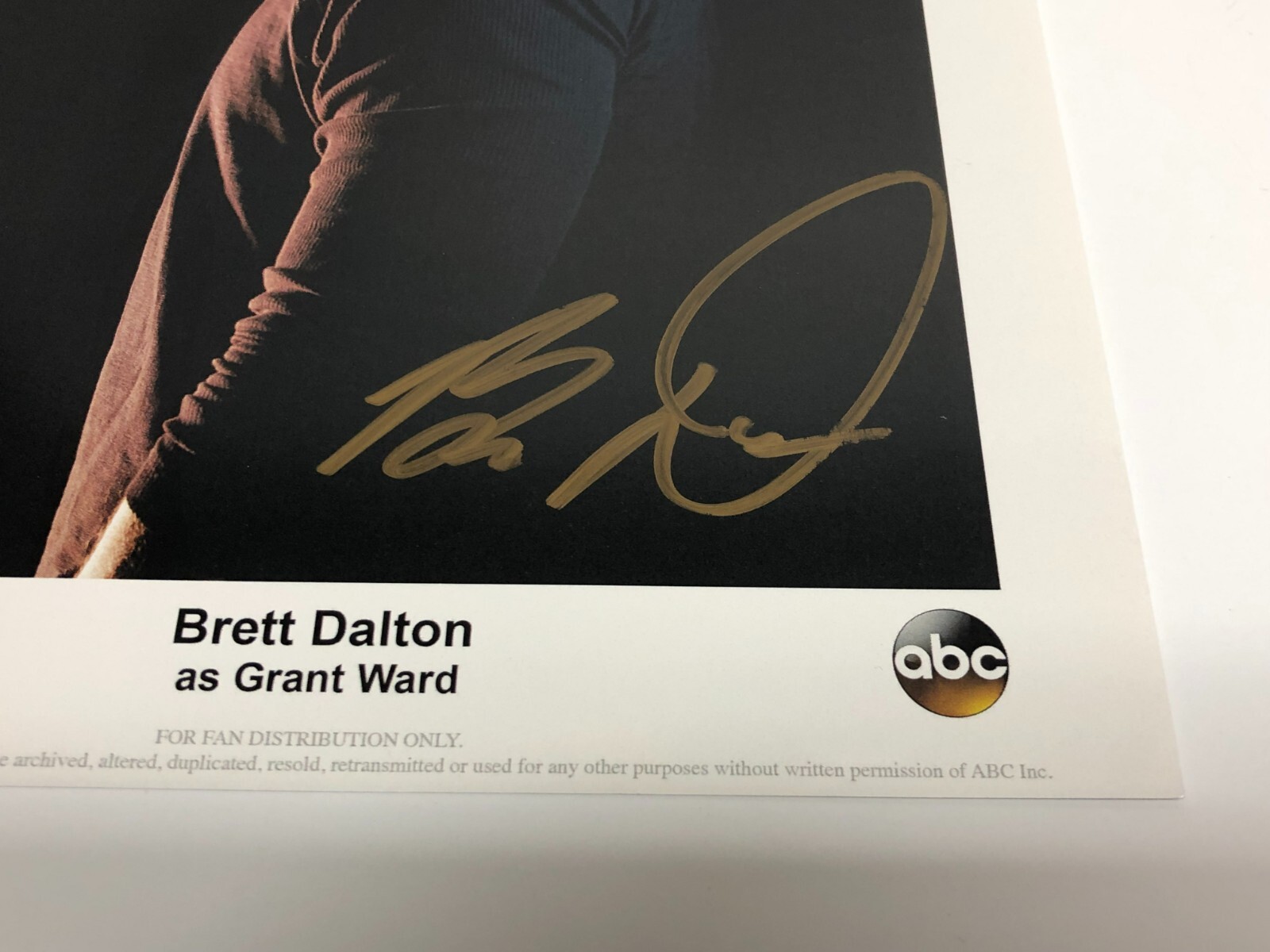 Brett Dalton AGENTS of SHIELD Hand Signed Autographed 8 x 10 Photo ...