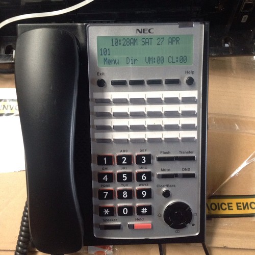 NEC Sl 1100 Handset Ip4ww-24txh-b-tel | eBay Australia