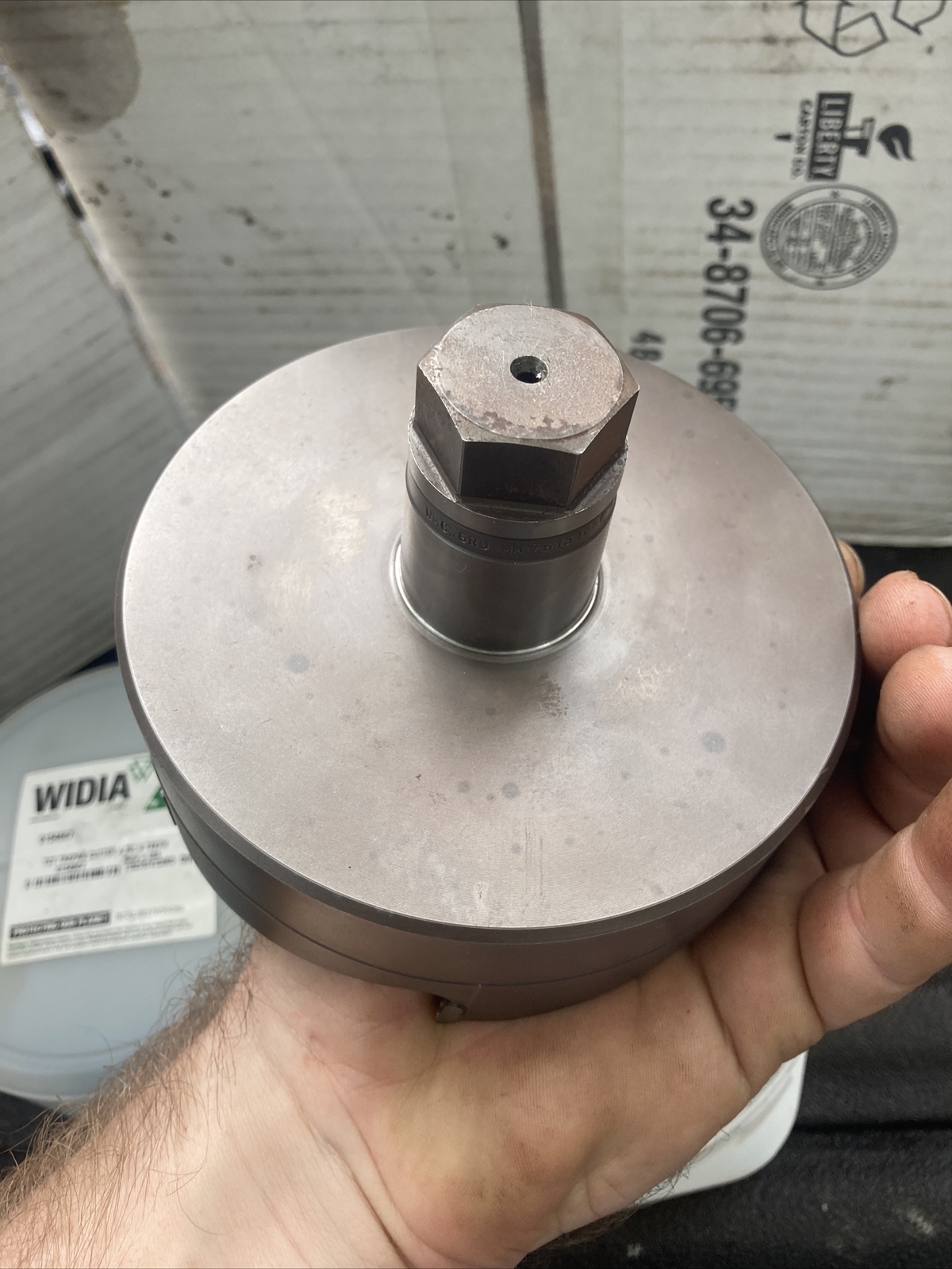 Widia 6154667 TCT Trepan Cutter 6T Carbide 4.75” (3.995) Circle Hole ...