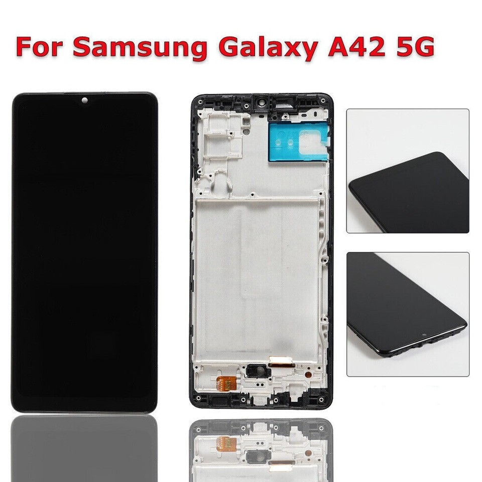 For Samsung Galaxy A42 5G SM-A426U SM-A426B/DS LCD Touch Screen Frame ...