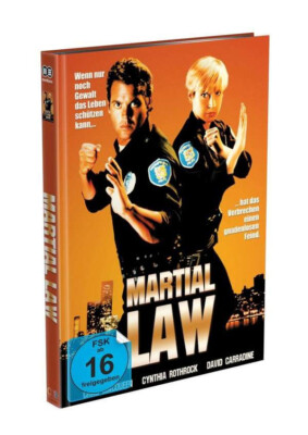 4K Mediabook MARTIAL LAW Cover B CYNTHIA ROTHROCK Blu-ray + DVD NEU ...