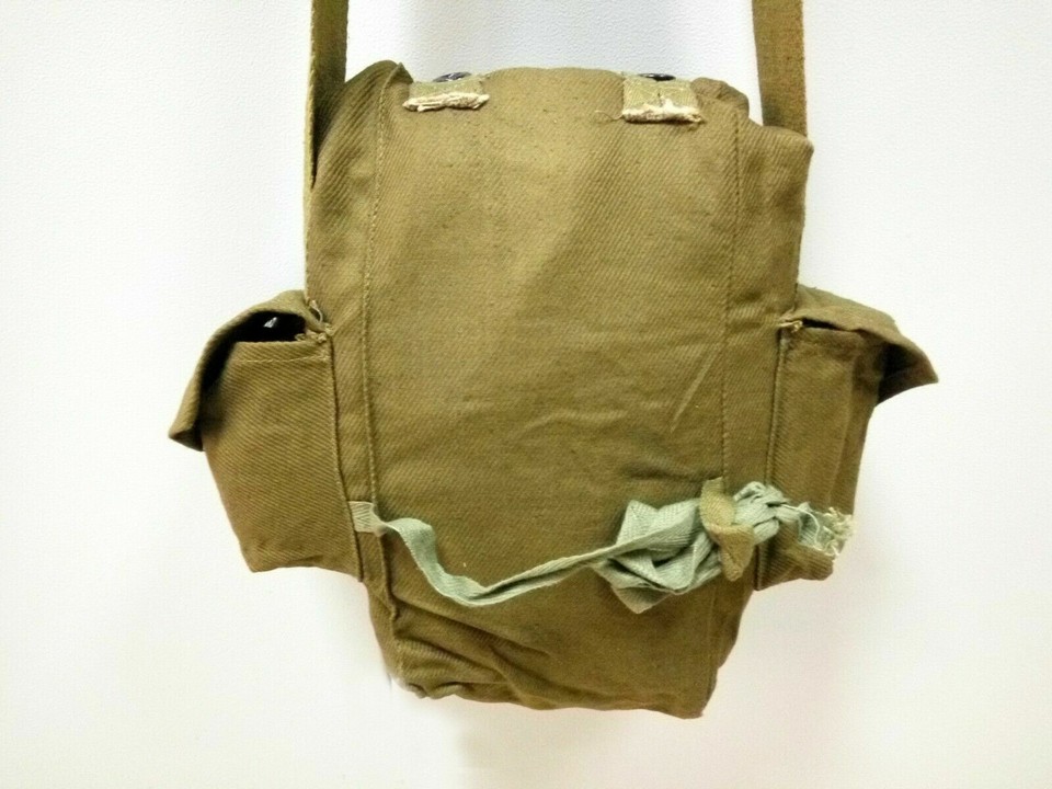 Soviet Bag Gas Mask GP-5 2 PCS Military carrying Khaki Leg Pouch ...