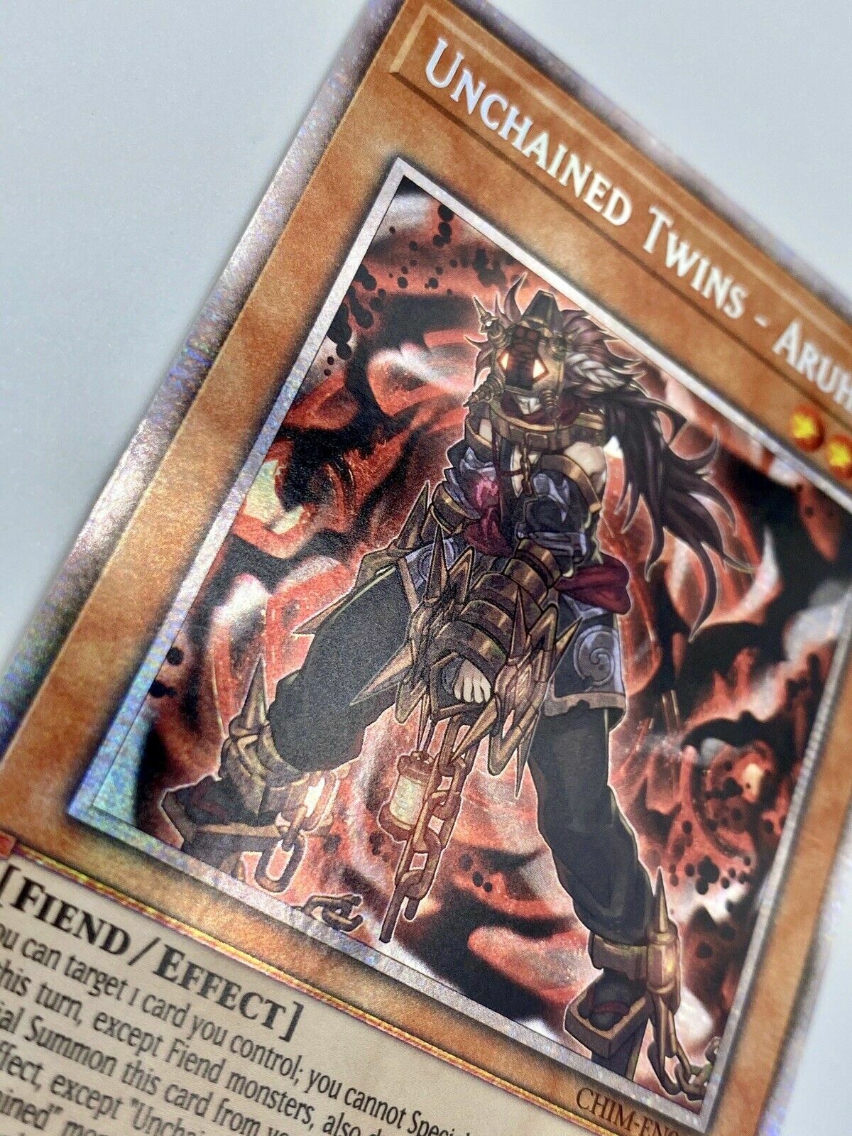 Yugioh! Unchained Twins - Aruha - CHIM-EN008 - Starlight Rare - 1st ...