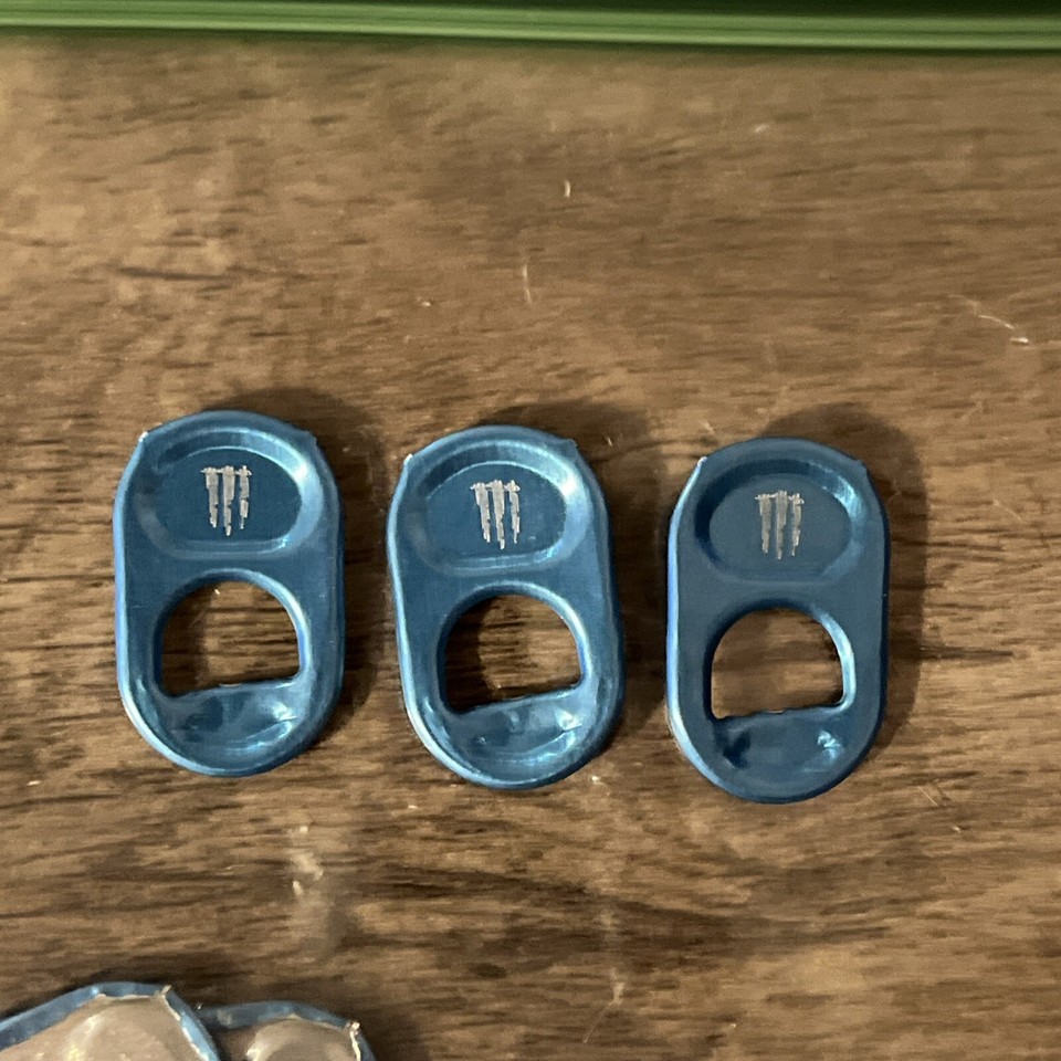 Monster Energy Drink Can 100 BLUE Tabs per 1 QTY ordered | eBay