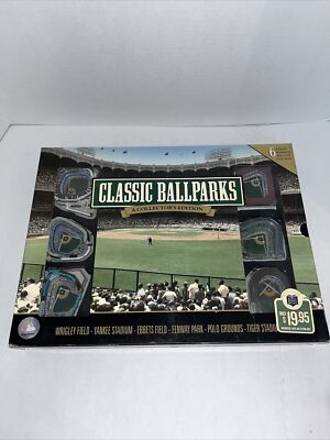 NEW Classic Ballparks Collectors MLB Baseball Wrigley Fenway book ...