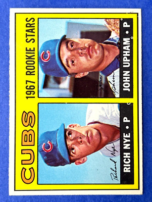 1967 Topps Cubs Rookie Stars #608 High Number Baseball Card EX/MT c51 ...