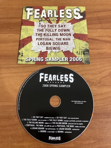 Fearless Records Spring Sampler 2006 PROMO CD | eBay