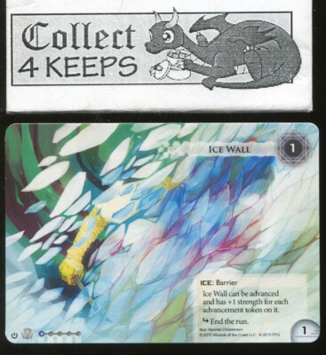 Android Netrunner LCG Ice Wall Ice Alternate Art Promo | eBay UK