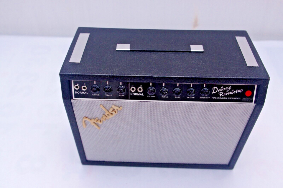 Miniature Amplifier Fender Deluxe Reverb Guitar Speaker Cabinet for ...