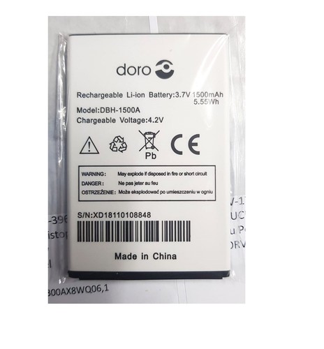 Battery Compatible With Doro Phone easy 6520/506/508/6030/510/715 ...