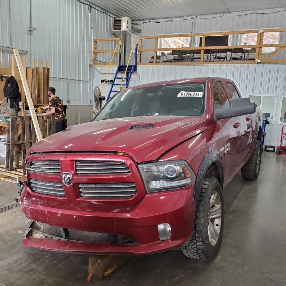 Driver Headlight Sport Black Fits 13-15 DODGE 1500 PICKUP 1151409 | eBay