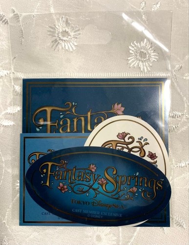 Disney Sea Fantasy Springs Sticker Seal New Unused | eBay