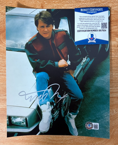 Photo 8x10 Autograph Michael J. Fox Signed Photo 8x10 COA | eBay