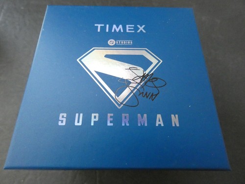 TIMEX SUPERMAN JAMES GUNN LIMITED EDITION WATCH SIGNED | eBay UK