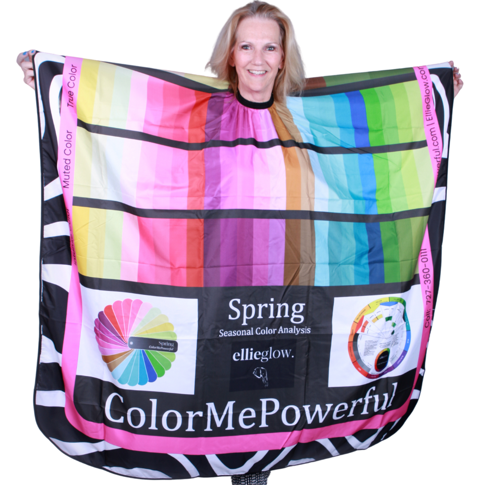 Seasonal Color Analysis Capes/Drapes/Swatch Image Consulting Set ...