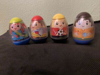 2009 Hasbro Lot 4 Weebles Soccer Teacher Pirate Coffee Cup | eBay