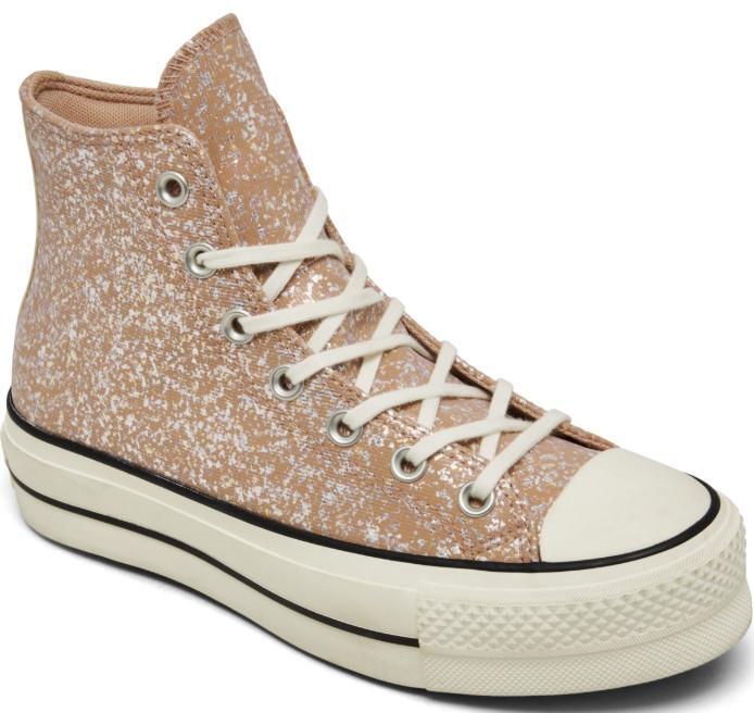 Size 8.5 - Converse Chuck Taylor All Star Lift Platform High Glitter ...