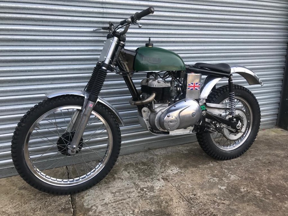 TRIUMPH TRIALS TWIN 6X FROM £5995 OFFERS PX DRAYTON CUB BSA BANTAM ...