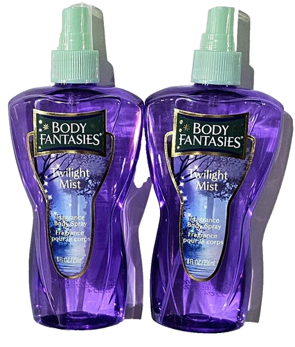 2 Pack Body Fantasies Twilight Mist Fragrance Body Spray 8oz | eBay