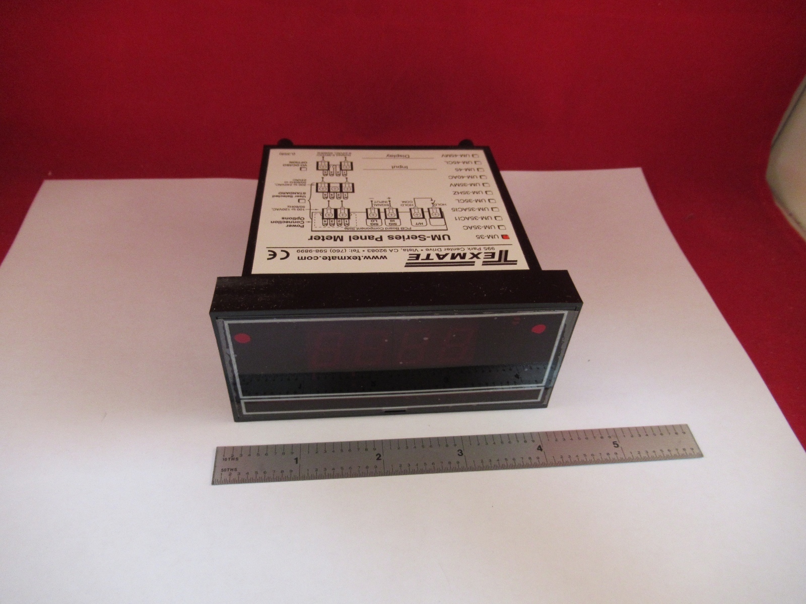 CONTROLLER DISPLAY TEXMATE UM-SERIES UM-35 VERY NICE #AE-FD-05 | eBay