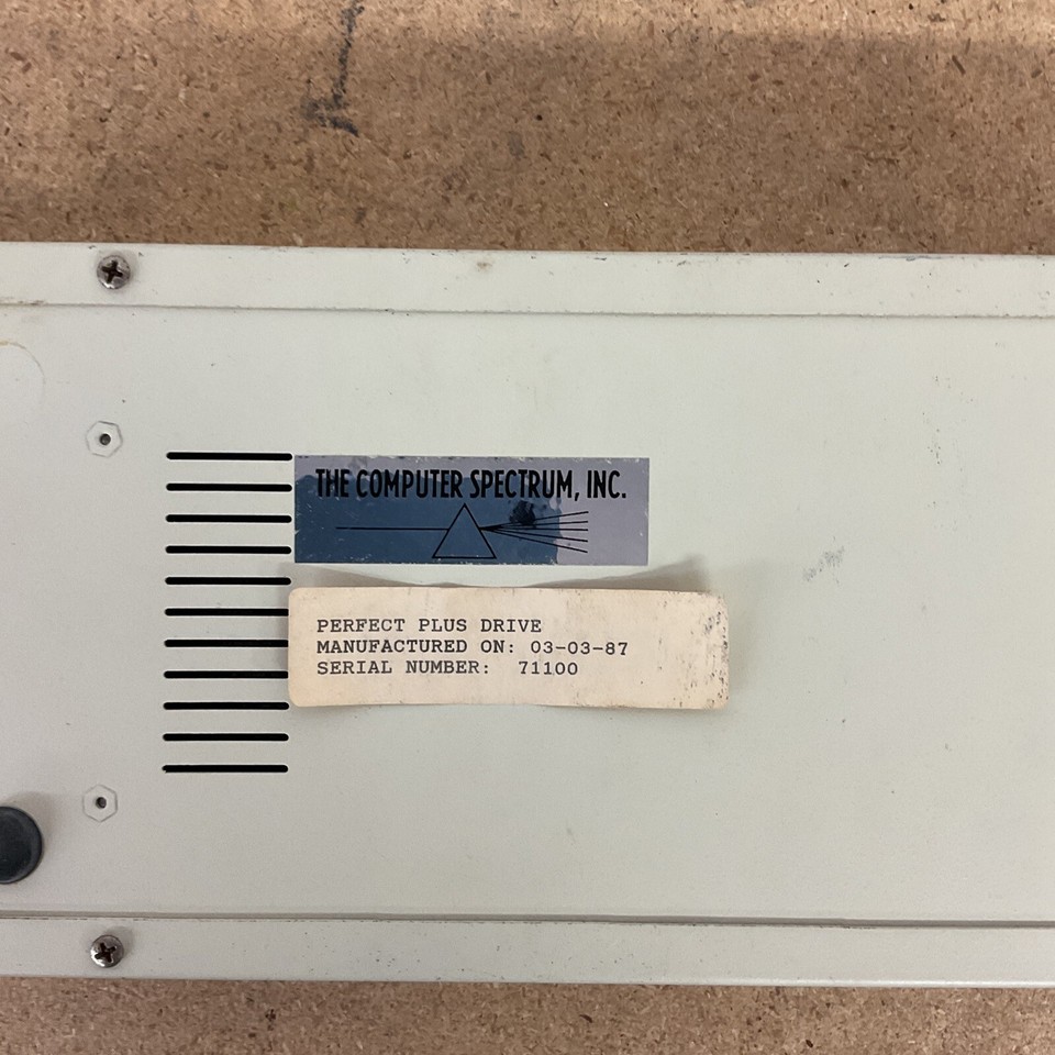 The Computer Spectrum 5.25” Floppy Disk Drive Perfect Plus Drive B3 | eBay