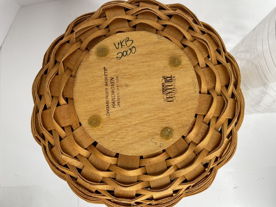 Longaberger 2000 Halloween Basket Jack O' Lantern Tie-on Face & Insert ...