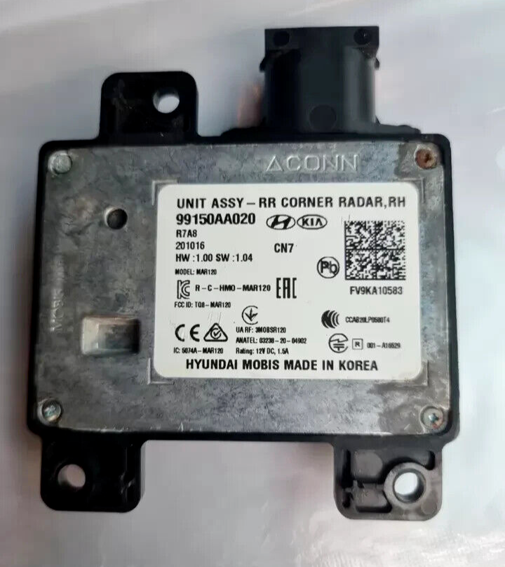 Genuine 99150AA020 (Right, Rear) Corner Radar Assy for Hyundai Elantra ...