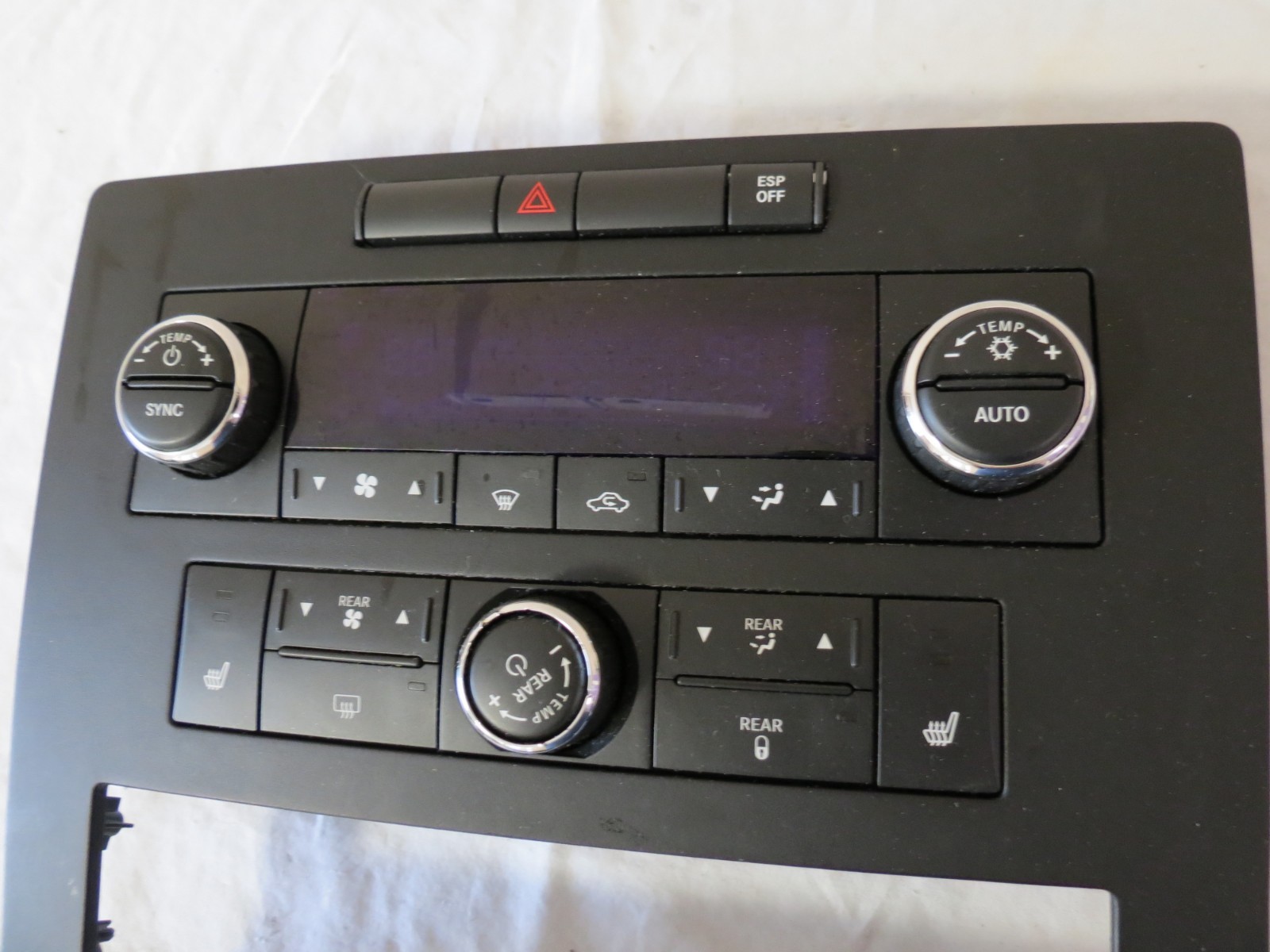 09 10 VW Routan AC A/C Temp Heater Climate Control Dash Panel Dual Zone ...